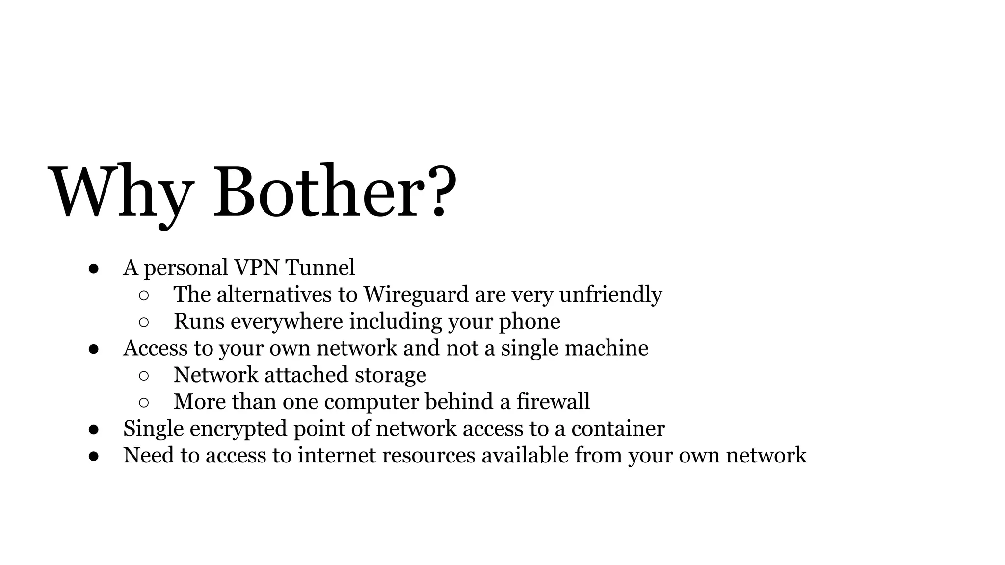 Wireguard: A Virtual Private Network Tunnel | PPTX Wireguard: A Virtual Private Network Tunnel | PPTX