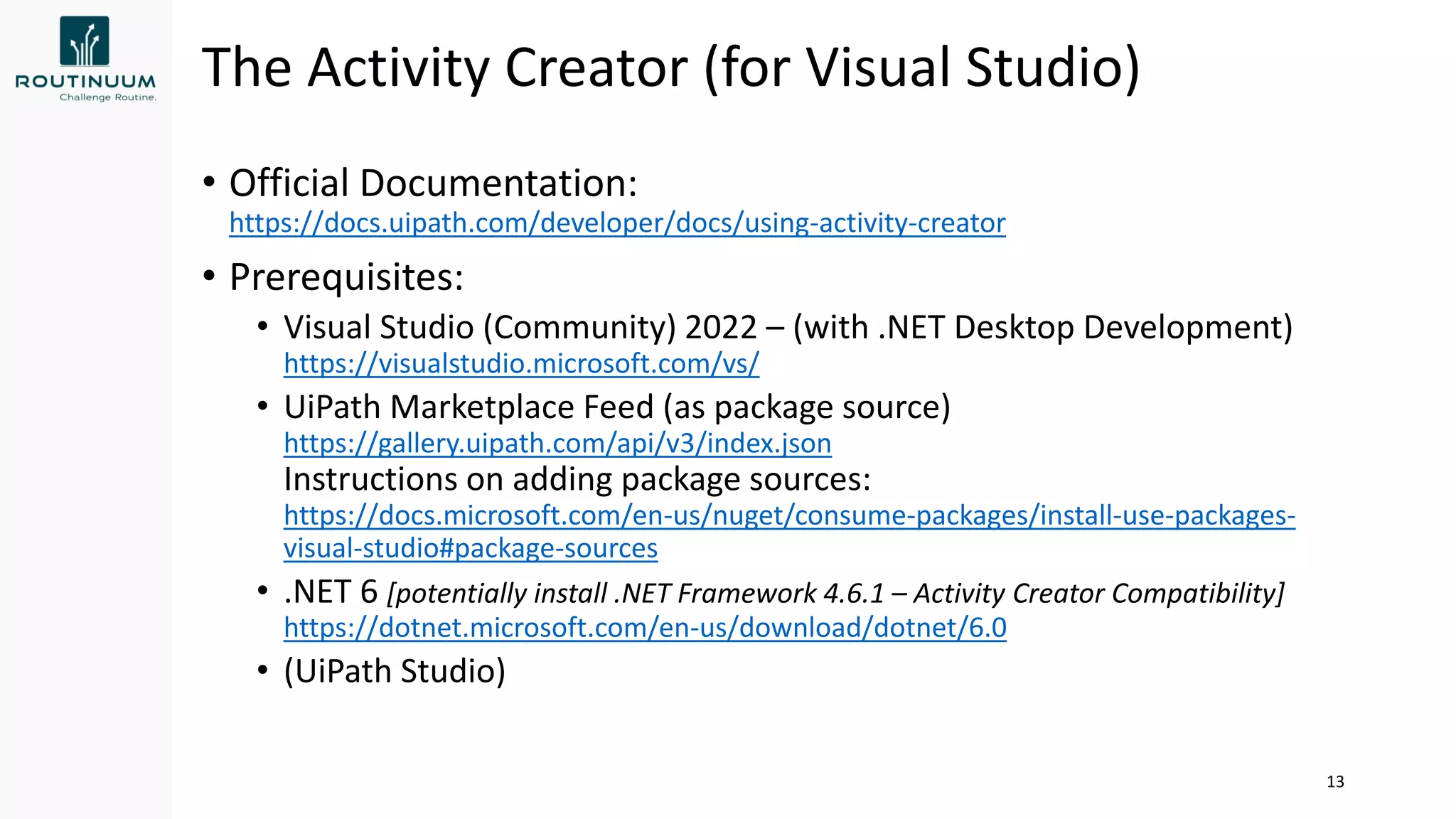 Custom Activities in UiPath (Activity Builder) | PDF