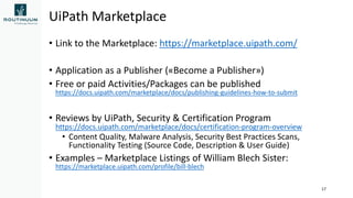 Custom Activities in UiPath (Activity Builder) | PDF