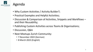 Custom Activities in UiPath (Activity Builder) | PDF