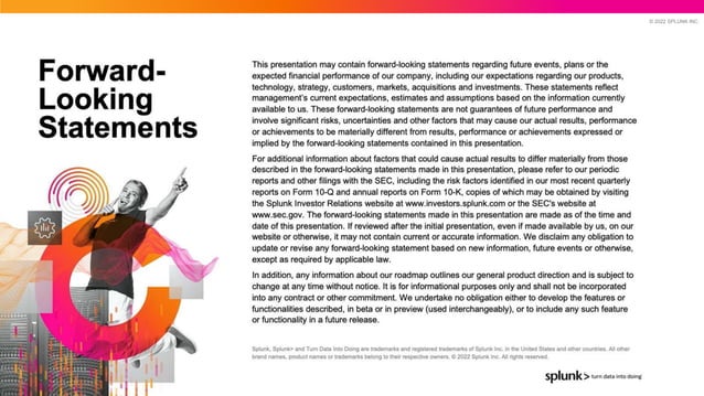 Splunk Security Session - .conf Go Köln | PPT | Free Download