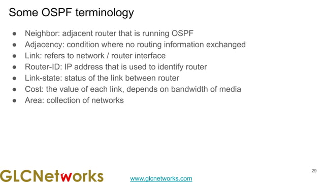 Tuning OSPF: Prefix Aggregate | PPT