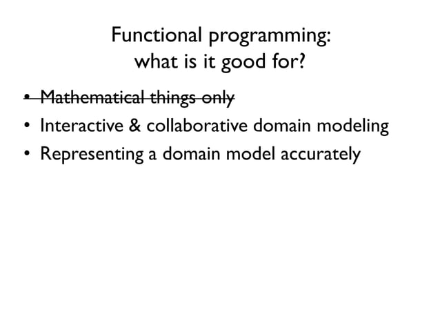 Domain Modeling Made Functional (DevTernity 2022) | PDF