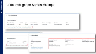 LeadCenter.AI Lead Management Software Overview | PPT