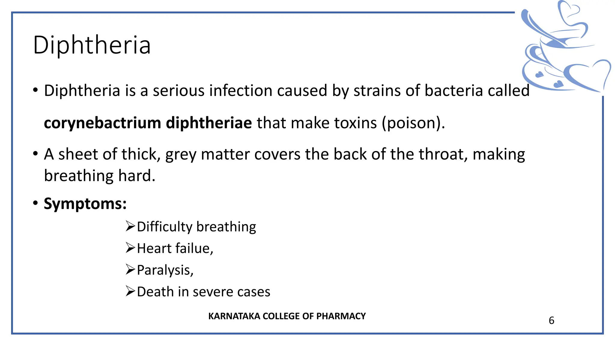 DIPHTHERIA VACCINE | PPTX