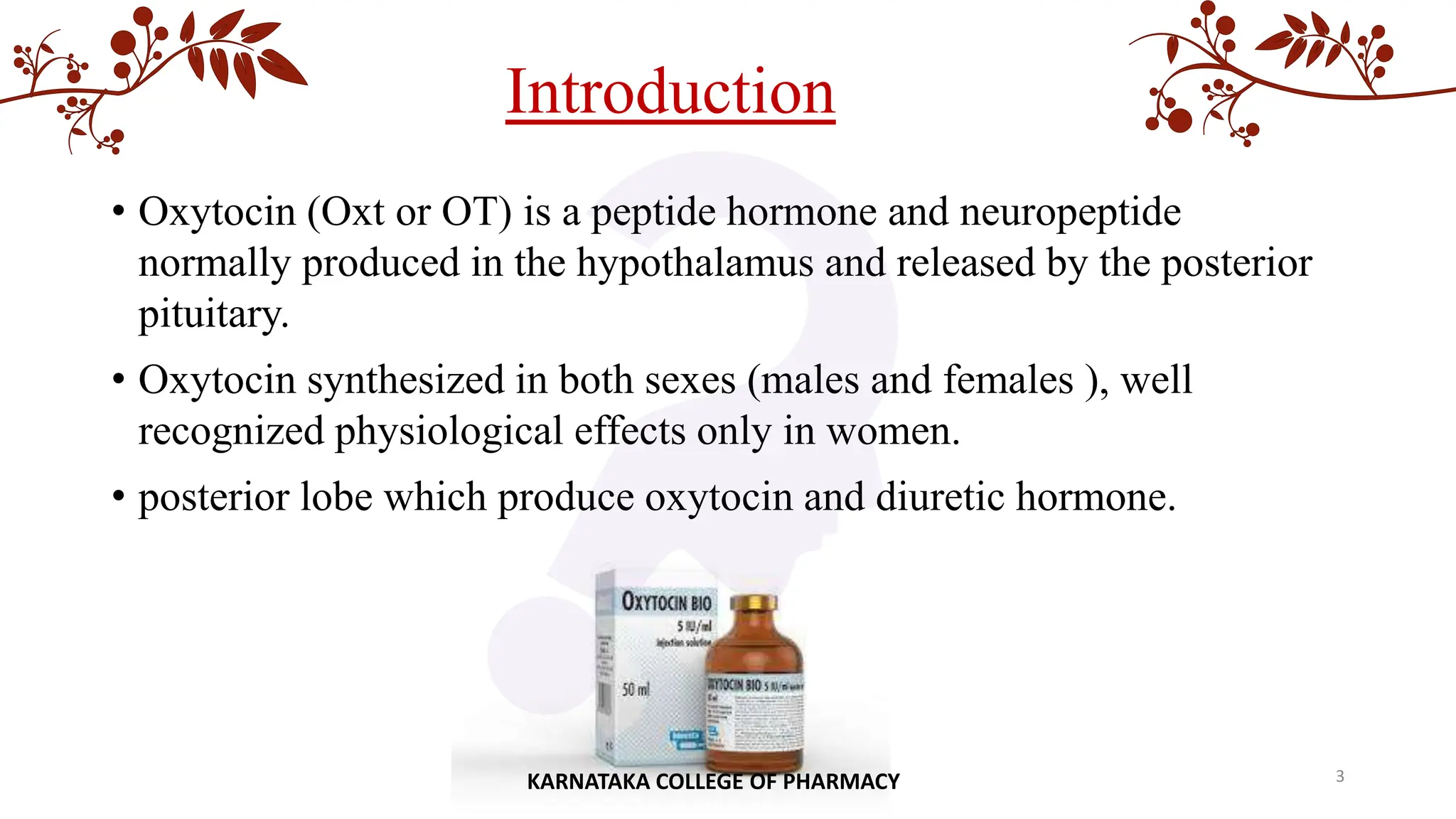 OXYTOCIN | PPTX