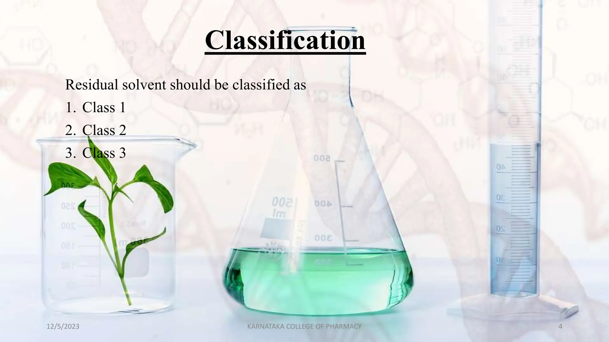INPURITIES IN RESIDUAL SOLVENT | PPTX