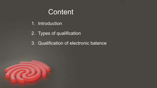 ELECTONIC BALANCE | PPTX