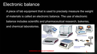 ELECTONIC BALANCE | PPTX