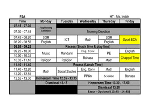2022-2023 Time Table - Class.pdf