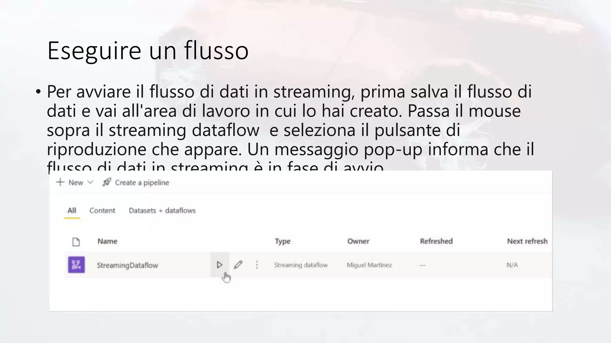 Power BI Streaming Data Flow e Azure IoT Central | PPTX