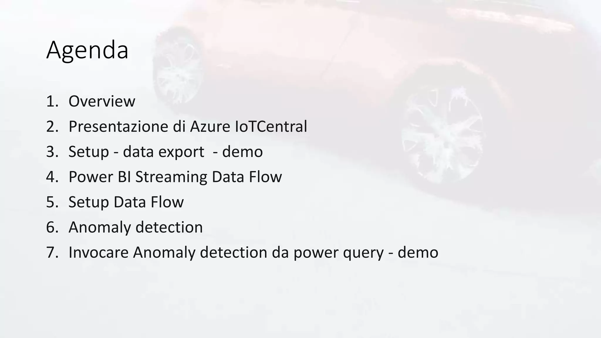 Power BI Streaming Data Flow e Azure IoT Central | PPTX