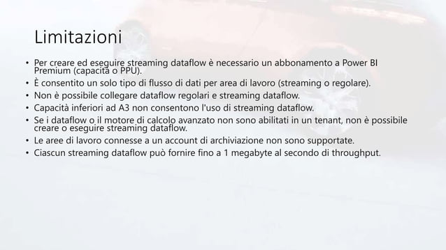 Power BI Streaming Data Flow e Azure IoT Central | PPTX