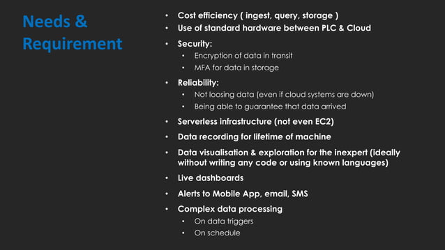 Improving Industrial Machine Support Using InfluxDB, Web SCADA, and AWS | PPT | Free Download