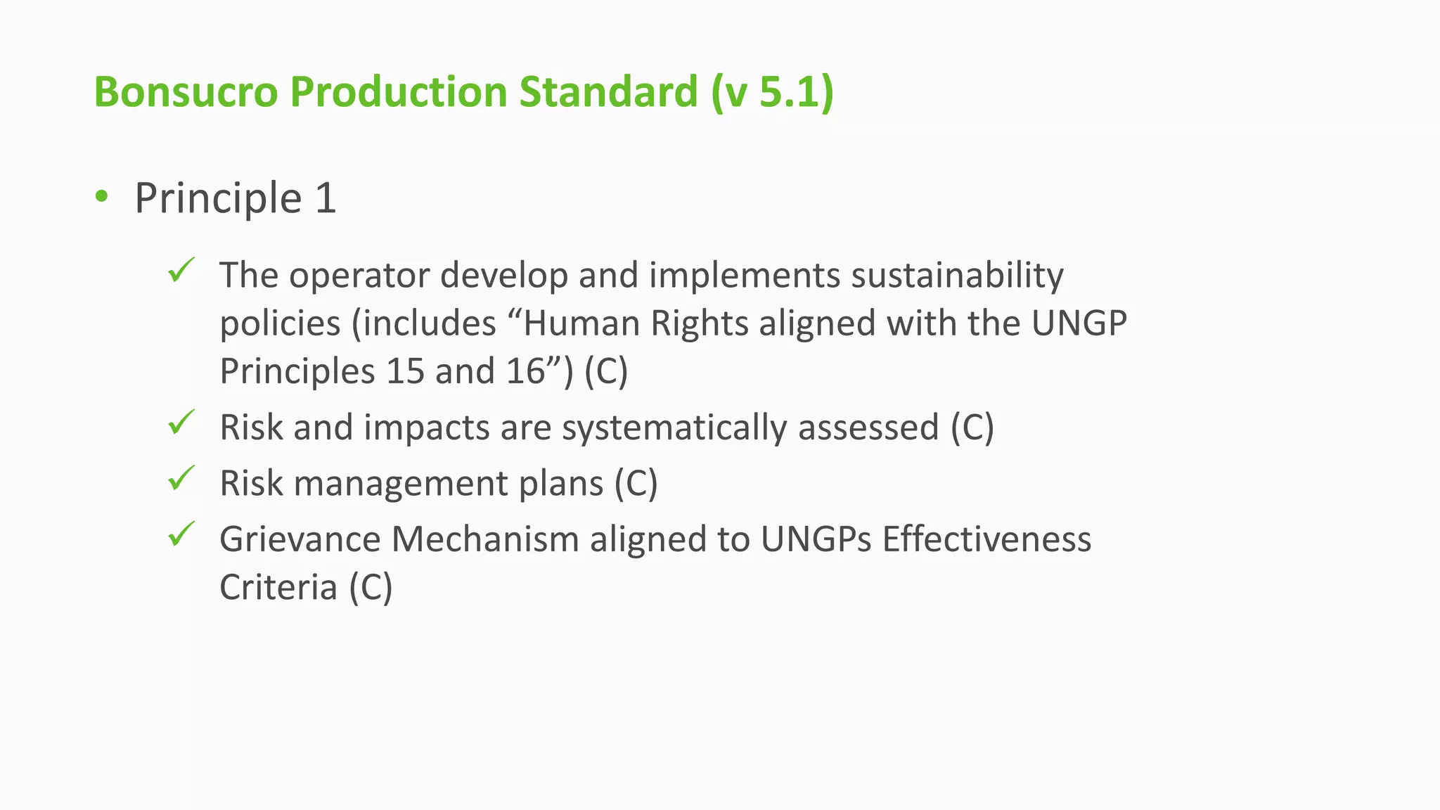 Bonsucro Global Week 2022 - Social Dialogue | PPTX