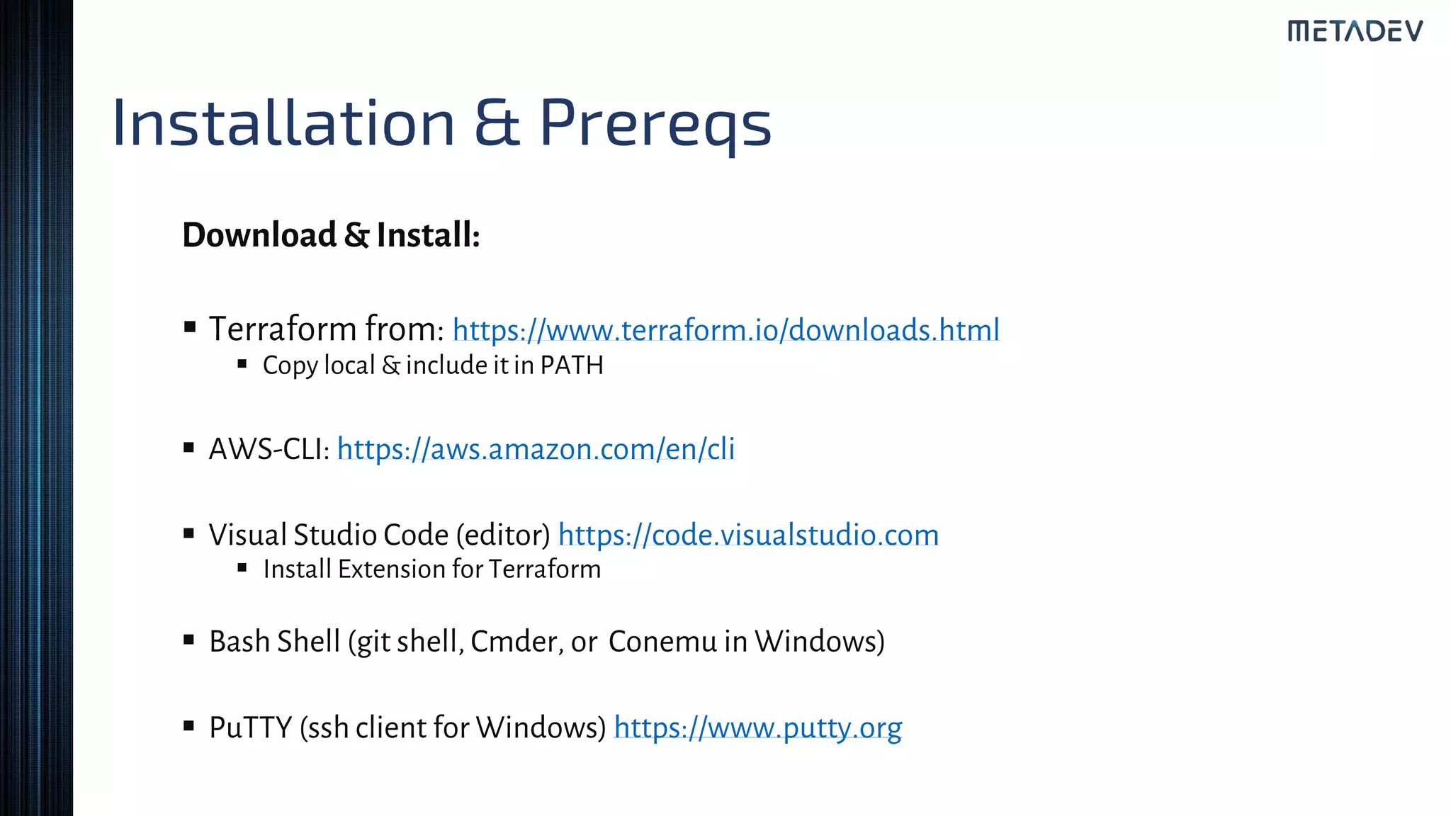 Infrastructure As Code With Terraform Ppt