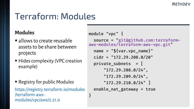 Infrastructure as Code with Terraform | PDF