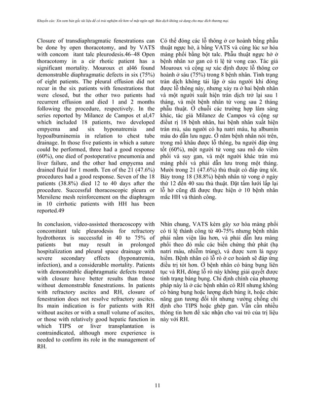 2022.Tràn dịch màng phổi ở bệnh nhân Xơ gan. Pleural Effusion in Liver Disease.pdf