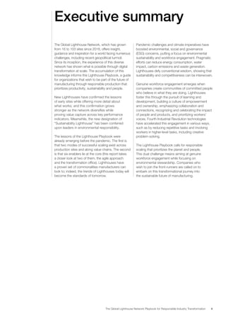 Global Lighthouse Network - 2022 | PDF