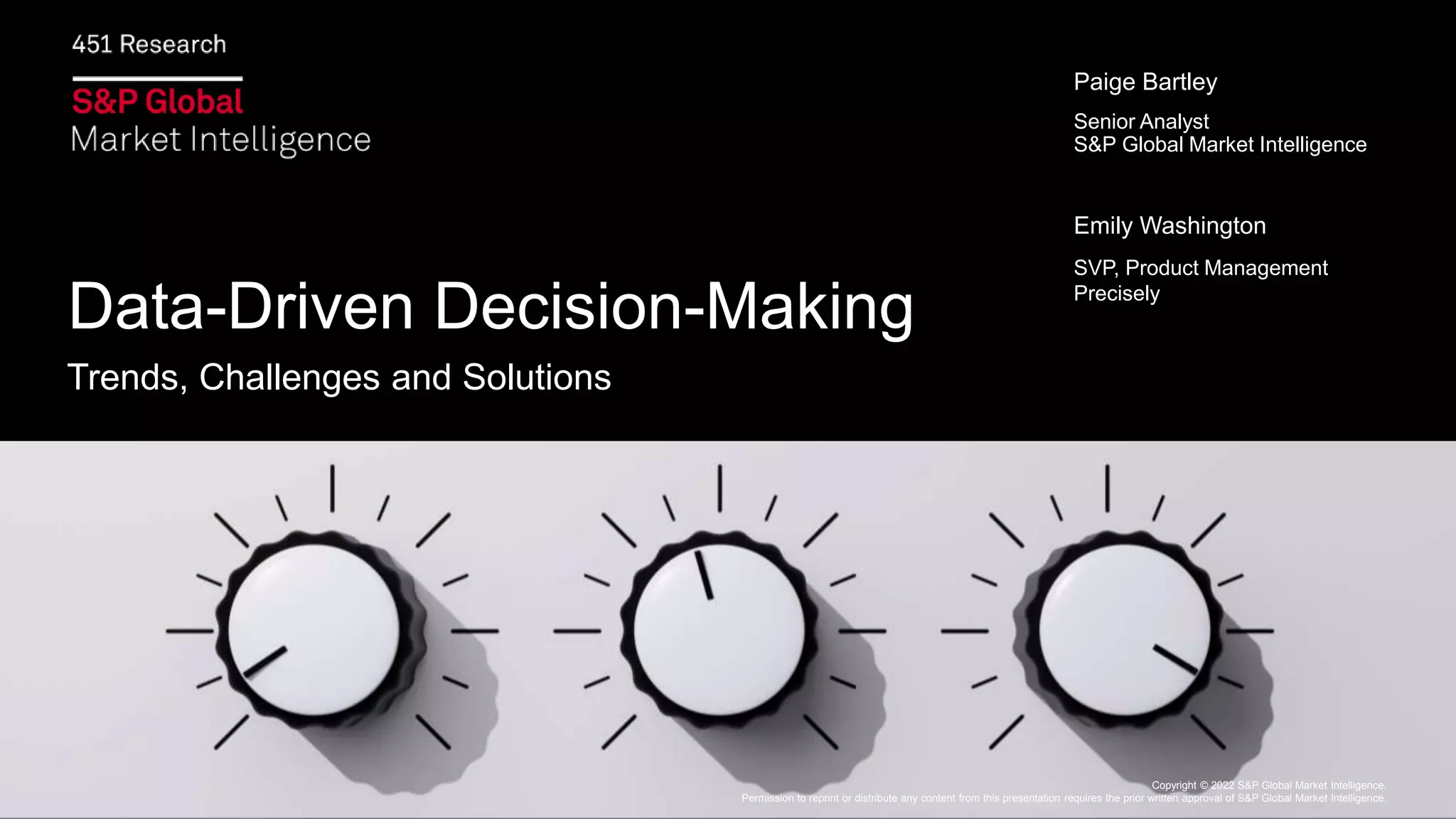 Data-Driven Decision Making: Trends, Challenges, and Solutions | PPT