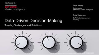 Data-Driven Decision Making: Trends, Challenges, and Solutions | PPTX