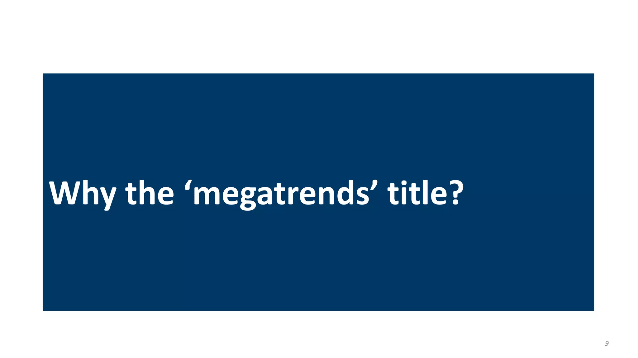 Megatrends in International Business | PPTX