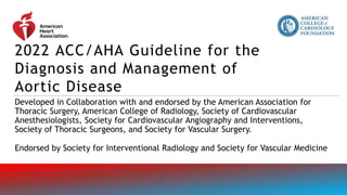 2022-Aortic-Disease-guidelines-ppt | PPTX