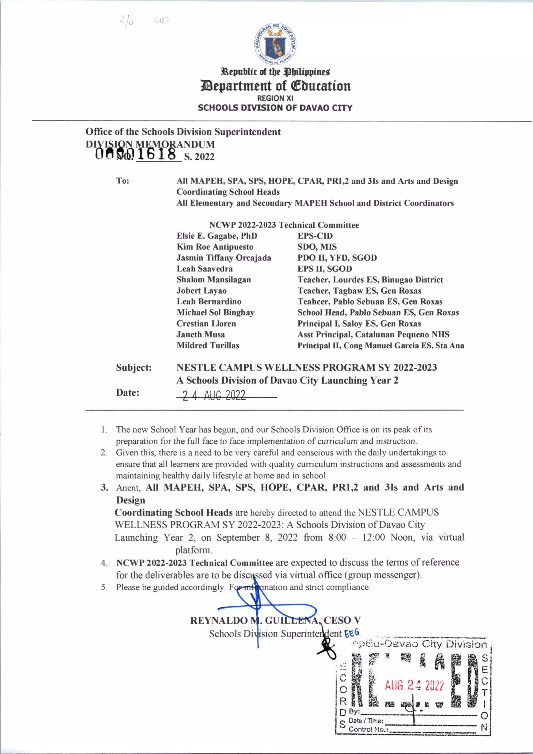 2022-DM No. 1618- NESTLE CAMPUS WELLNESS PROGRAM SY 2022-2023.pdf