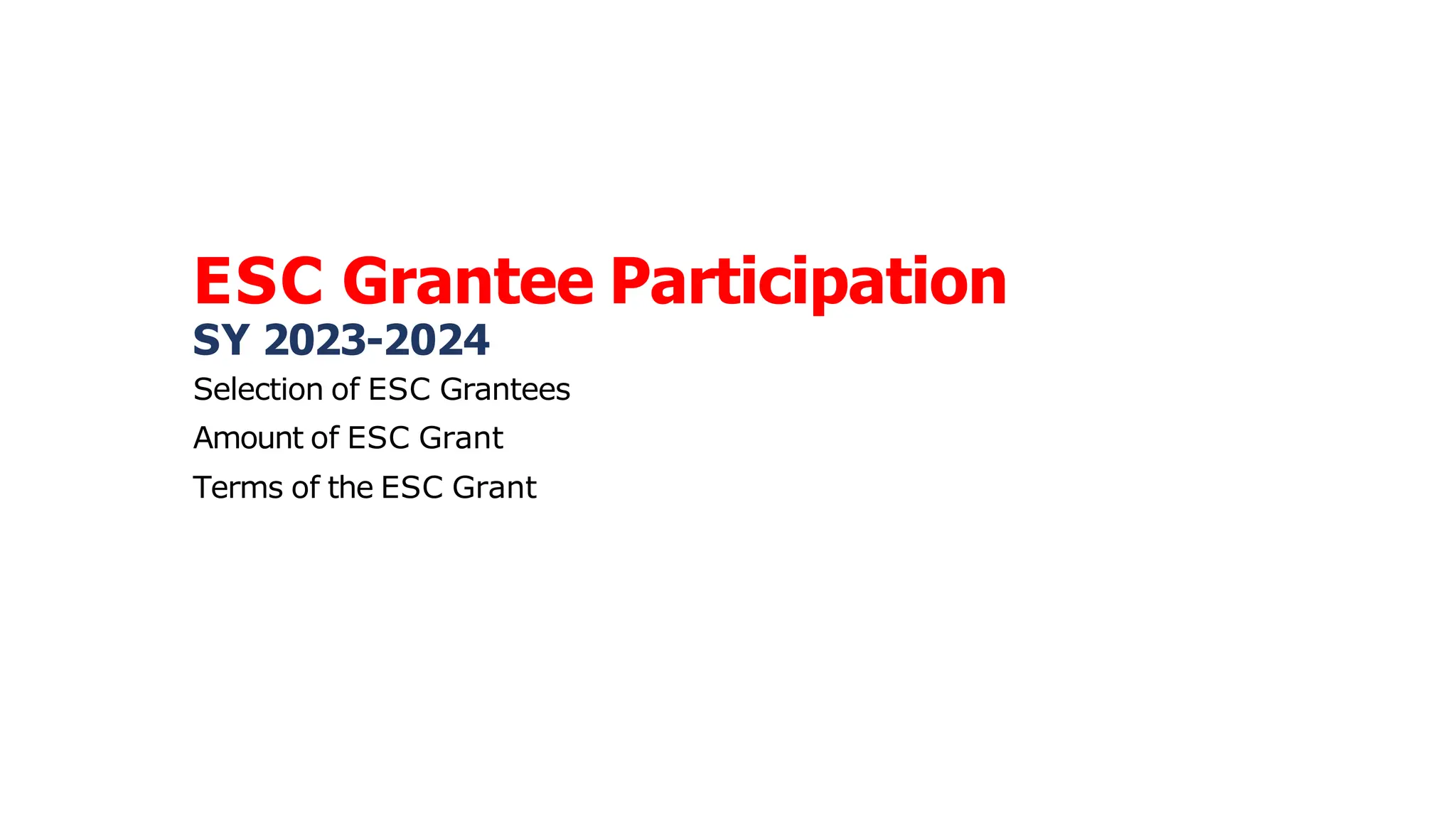 2022-ESC-and-TSS-Guidelines-and-Processing-of-Payments (1).pptx | Education