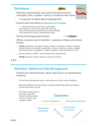 Essential Reference and Master Data Management | PDF