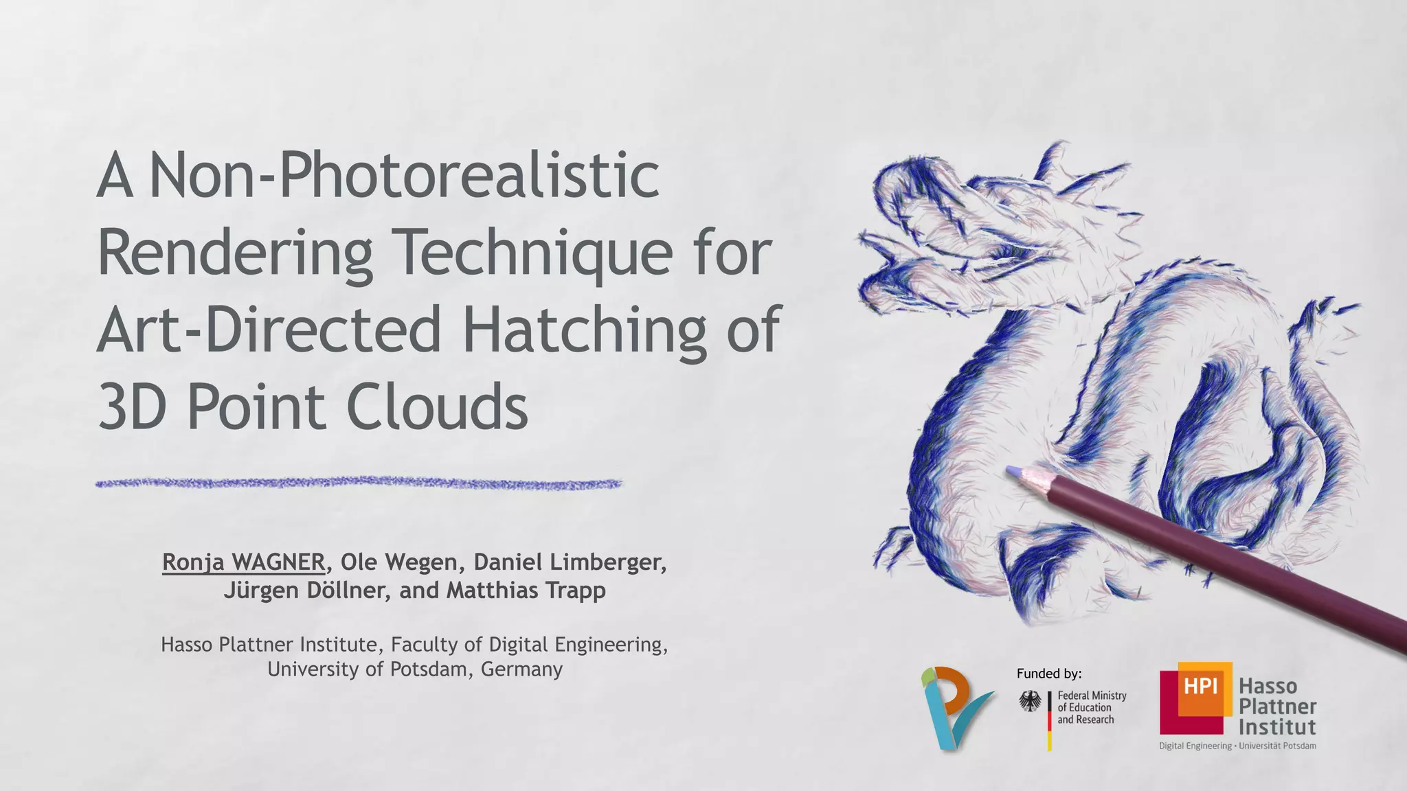 A Non-Photorealistic Rendering Techniquefor Art-directed Hatching of 3D ...