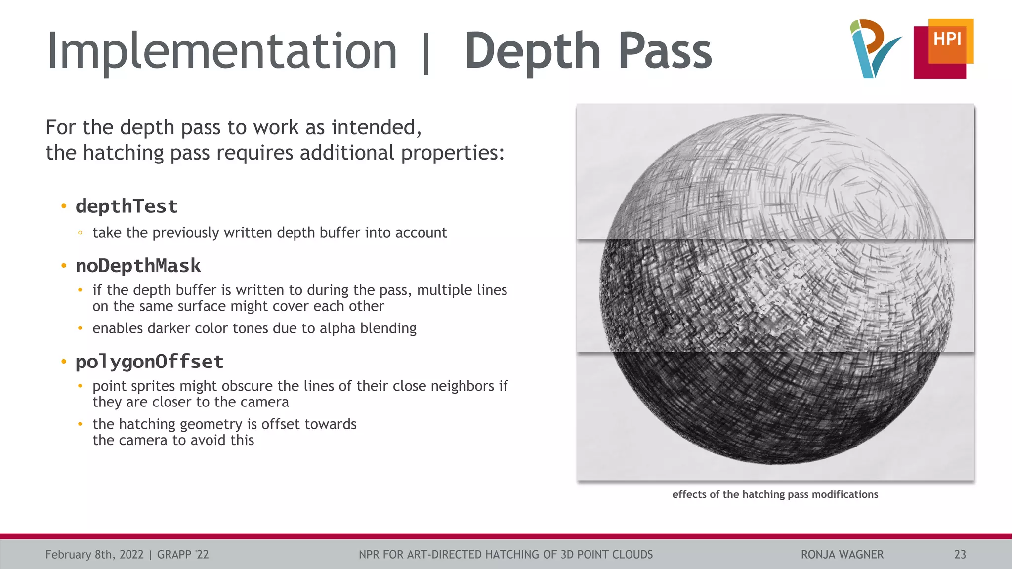 A Non-Photorealistic Rendering Techniquefor Art-directed Hatching of 3D Point Clouds | PPT ...