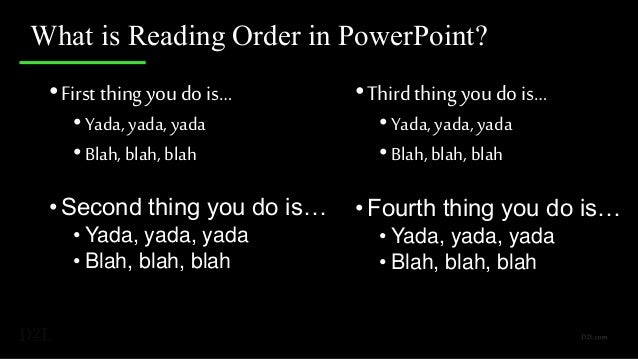 Office Documents: Making Word™ and PowerPoint™ Docs Accessible | PPTX