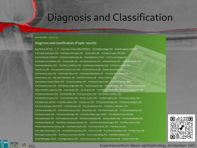 Optic Neuritis: diagnosis and classification 2022 | PDF