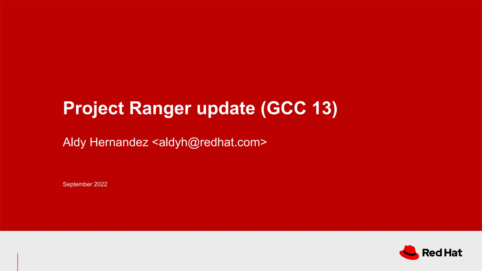 2022-ranger-update-Cauldron for gcc versions | PPT