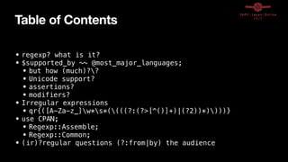 my$talk=qr{ ((?:ir)?reg(?:ular )?exp(?:ressions?)?) }i; | PPT