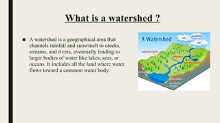 Watershed Management, it's importance and management practices | PPTX