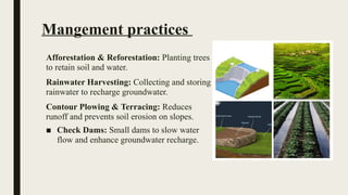 Watershed Management, it's importance and management practices | PPTX