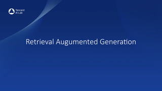Retrieval Augmented Generator presentation slide part1 | PPTX