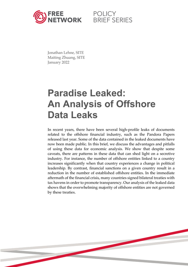 Paradise Leaked: An Analysis of Offshore Data Leaks | PDF