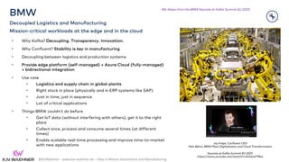 Apache Kafka Landscape for Automotive and Manufacturing | PPT