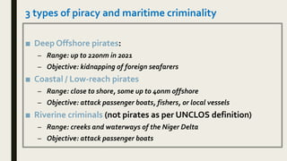 Improvement of the legal framework for maritime security in West Africa ...