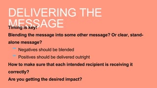 Crafting Messages in Managerial Communication | PPT