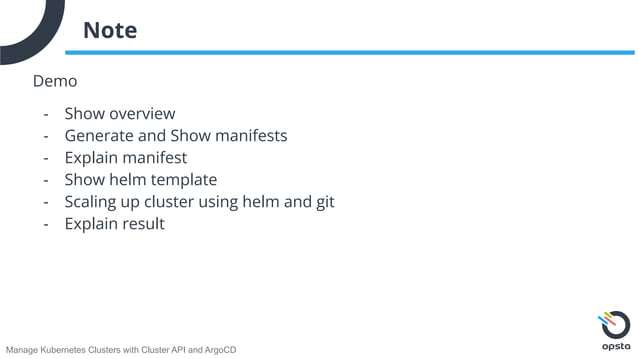 Manage Kubernetes Clusters With Cluster Api And Argocd Ppt