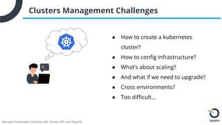 Manage Kubernetes Clusters with Cluster API and ArgoCD | PPT