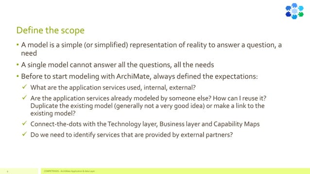 ArchiMate application and data architecture layer - Simplify the models | PDF | Computing ...