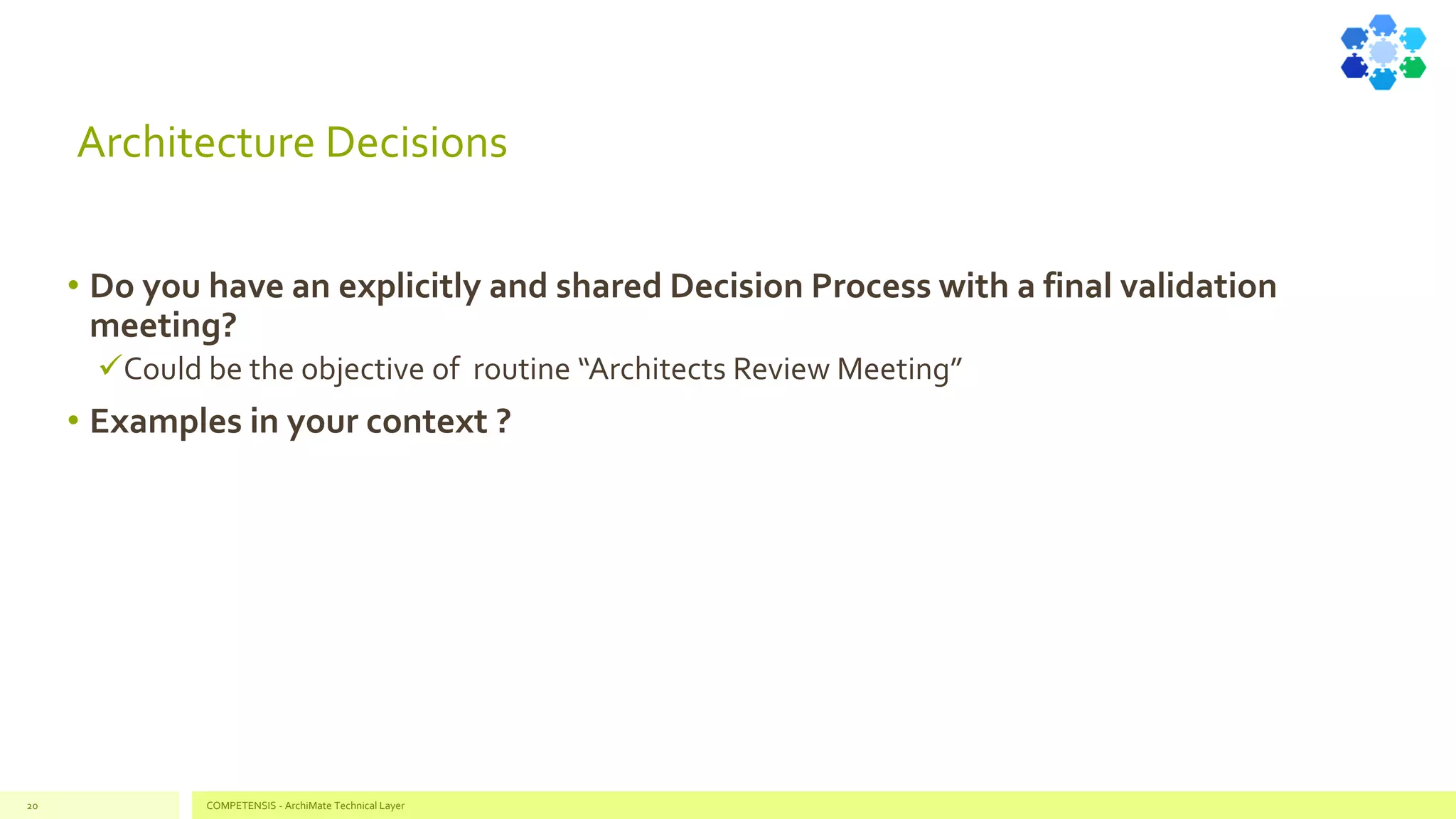 ArchiMate technology layer - Simplify the models | PDF | Computing | Technology & Computing