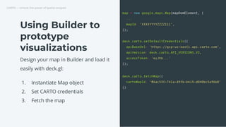 Developing Spatial Applications with Google Maps and CARTO | PDF