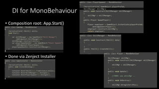 zenject extenject-intro | PPTX | Programming Languages | Computing