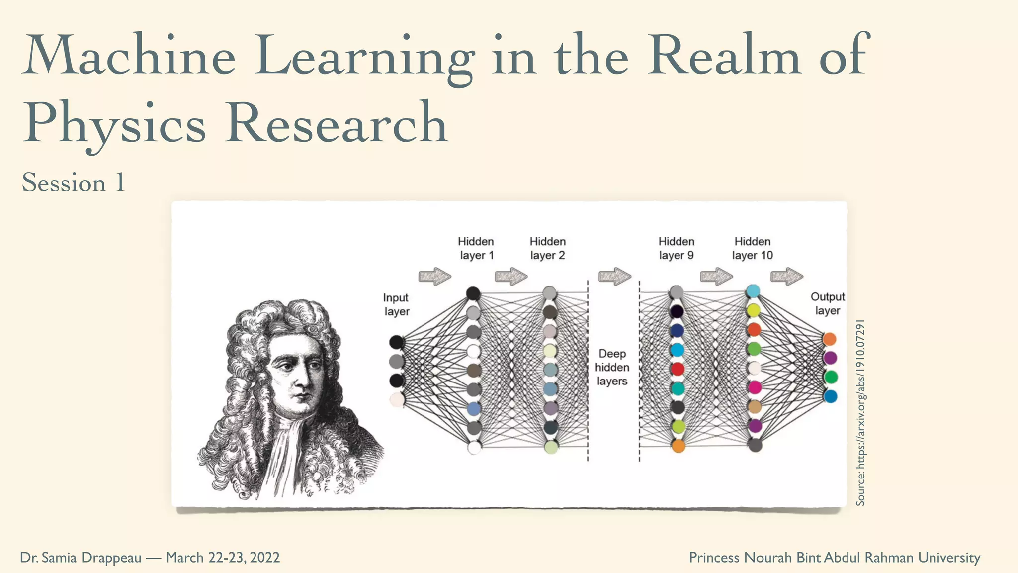Machine Learning in the Realm of Physics Research | PDF